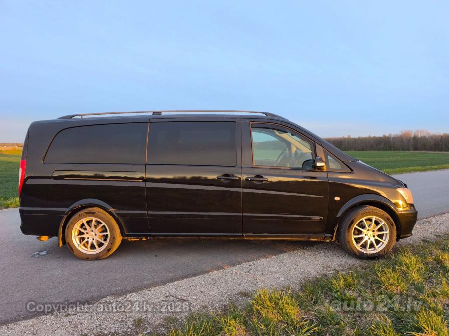 Melns Mercedes-Benz Viano 2009 Tallina, ar dzinēja tilpumu 2.10 L un nobraukumu 502 tūkst. km par 7000 €, foto 6 vietnē AUTOMOTO.COM.LV