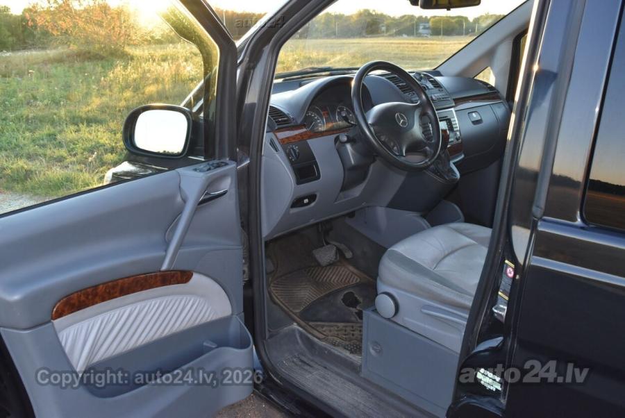 Melns Mercedes-Benz Viano 2009 Tallina, ar dzinēja tilpumu 2.10 L un nobraukumu 502 tūkst. km par 7000 €, foto 9 vietnē AUTOMOTO.COM.LV