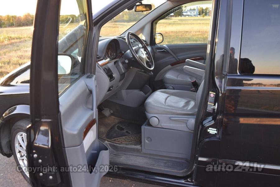 Melns Mercedes-Benz Viano 2009 Tallina, ar dzinēja tilpumu 2.10 L un nobraukumu 502 tūkst. km par 7000 €, foto 10 vietnē AUTOMOTO.COM.LV