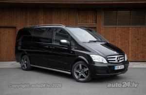 Black Mercedes-Benz Viano 2010 in Tartu, with an engine capacity of 3.00 L and mileage of 310 thousand km for 12000 €, photo 4 on AUTOMOTO.COM.LV