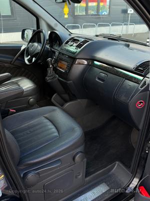 Black Mercedes-Benz Viano 2010 in Tartu, with an engine capacity of 3.00 L and mileage of 310 thousand km for 12000 €, photo 9 on AUTOMOTO.COM.LV