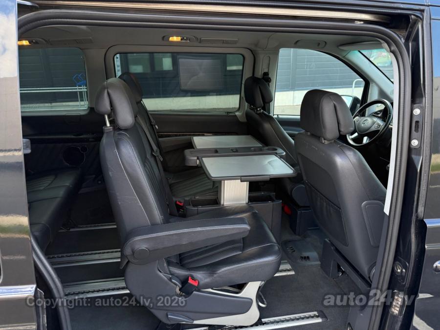 Black Mercedes-Benz Viano 2010 in Tartu, with an engine capacity of 3.00 L and mileage of 310 thousand km for 12000 €, photo 11 on AUTOMOTO.COM.LV