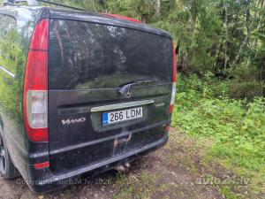 Melns Mercedes-Benz Viano 2010 Tallina, ar dzinēja tilpumu 3.00 L un nobraukumu 404 tūkst. km par 10500 €, foto 5 vietnē AUTOMOTO.COM.LV
