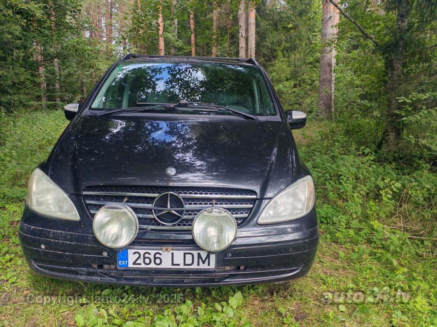 Melns Mercedes-Benz Viano 2010 Tallina, ar dzinēja tilpumu 3.00 L un nobraukumu 404 tūkst. km par 10500 €, foto 8 vietnē AUTOMOTO.COM.LV