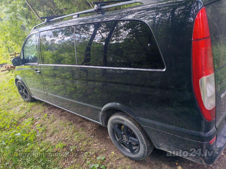 Melns Mercedes-Benz Viano 2010 Tallina, ar dzinēja tilpumu 3.00 L un nobraukumu 404 tūkst. km par 10500 €, foto 10 vietnē AUTOMOTO.COM.LV