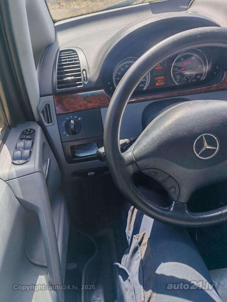 Melns Mercedes-Benz Viano 2010 Tallina, ar dzinēja tilpumu 3.00 L un nobraukumu 404 tūkst. km par 10500 €, foto 13 vietnē AUTOMOTO.COM.LV