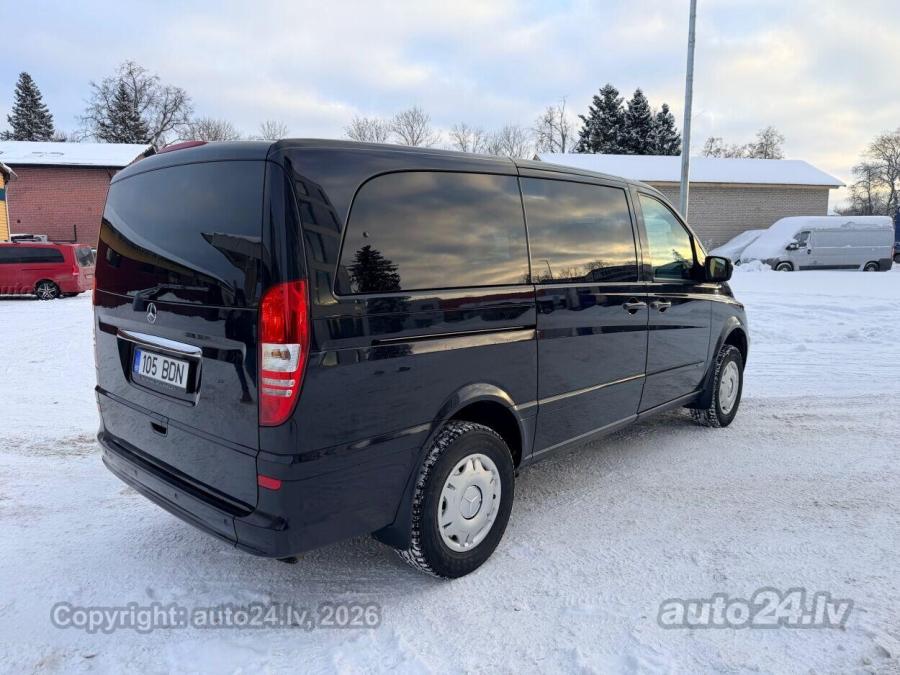 Melns Mercedes-Benz Viano 2011 Tallina, ar dzinēja tilpumu 2.10 L un nobraukumu 276 tūkst. km par 13500 €, foto 3 vietnē AUTOMOTO.COM.LV