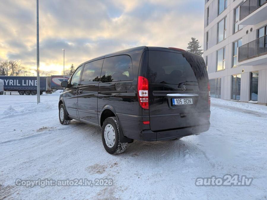Melns Mercedes-Benz Viano 2011 Tallina, ar dzinēja tilpumu 2.10 L un nobraukumu 276 tūkst. km par 13500 €, foto 4 vietnē AUTOMOTO.COM.LV