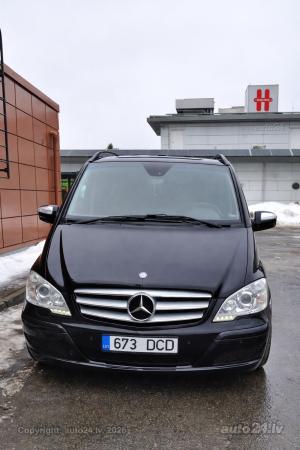 Melns Mercedes-Benz Viano 2011 Tallina, ar dzinēja tilpumu 3.00 L un nobraukumu 310 tūkst. km par 13900 €, foto  vietnē AUTOMOTO.COM.LV