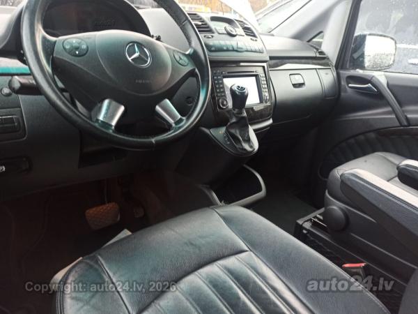 Black Mercedes-Benz Viano 2011 in Parnu, with an engine capacity of 3.00 L and mileage of 0 thousand km for 12500 €, photo 11 on AUTOMOTO.COM.LV