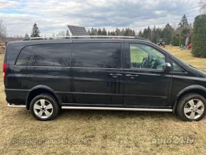 Black Mercedes-Benz Viano 2011 in Tallinn, with an engine capacity of 2.10 L and mileage of 0 thousand km for 7000 €, photo 4 on AUTOMOTO.COM.LV