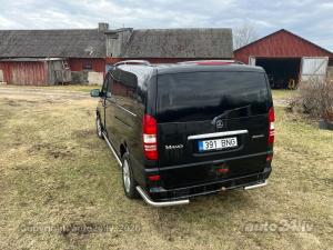 Black Mercedes-Benz Viano 2011 in Tallinn, with an engine capacity of 2.10 L and mileage of 0 thousand km for 7000 €, photo 6 on AUTOMOTO.COM.LV