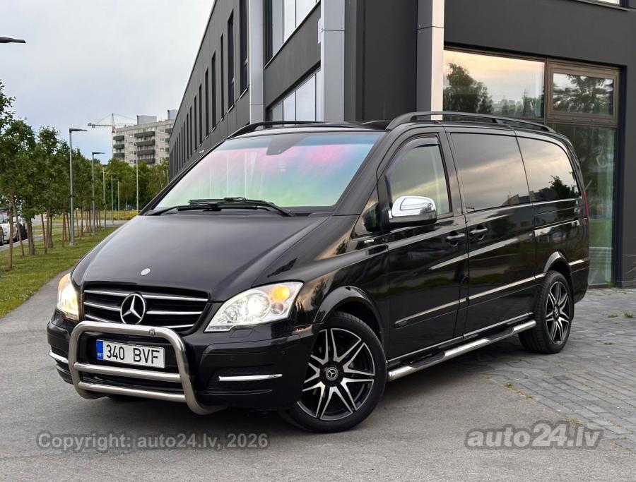 Melns Mercedes-Benz Viano 2011 Tallina, ar dzinēja tilpumu 3.00 L un nobraukumu 400 tūkst. km par 9750 €, foto 3 vietnē AUTOMOTO.COM.LV