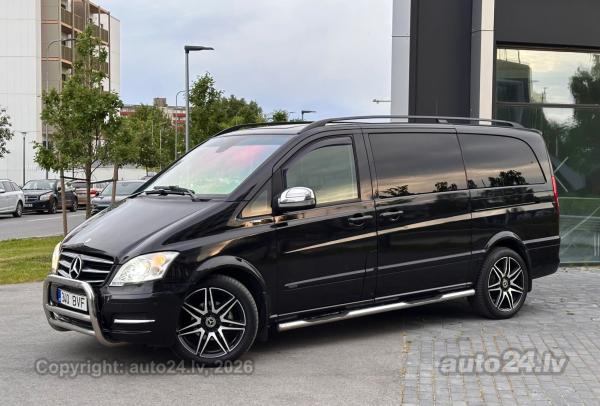 Melns Mercedes-Benz Viano 2011 Tallina, ar dzinēja tilpumu 3.00 L un nobraukumu 400 tūkst. km par 9750 €, foto 3 vietnē AUTOMOTO.COM.LV