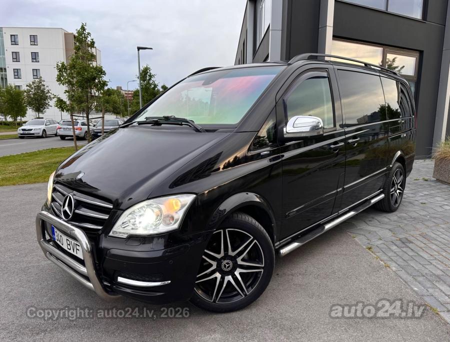Melns Mercedes-Benz Viano 2011 Tallina, ar dzinēja tilpumu 3.00 L un nobraukumu 400 tūkst. km par 9750 €, foto 5 vietnē AUTOMOTO.COM.LV