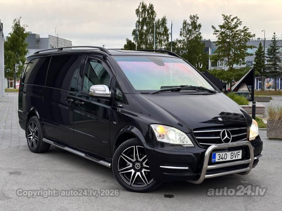 Melns Mercedes-Benz Viano 2011 Tallina, ar dzinēja tilpumu 3.00 L un nobraukumu 400 tūkst. km par 9750 €, foto 7 vietnē AUTOMOTO.COM.LV
