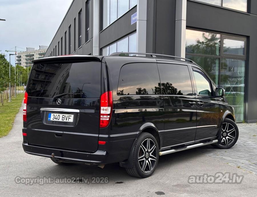 Melns Mercedes-Benz Viano 2011 Tallina, ar dzinēja tilpumu 3.00 L un nobraukumu 400 tūkst. km par 9750 €, foto 11 vietnē AUTOMOTO.COM.LV