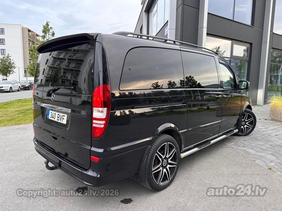 Melns Mercedes-Benz Viano 2011 Tallina, ar dzinēja tilpumu 3.00 L un nobraukumu 400 tūkst. km par 9750 €, foto 12 vietnē AUTOMOTO.COM.LV
