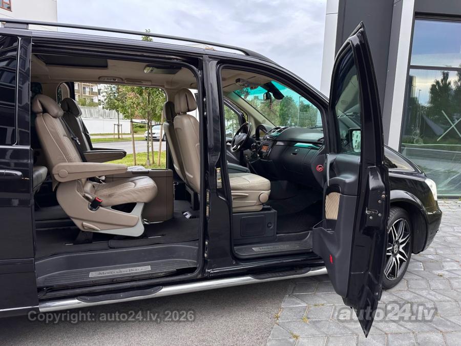 Melns Mercedes-Benz Viano 2011 Tallina, ar dzinēja tilpumu 3.00 L un nobraukumu 400 tūkst. km par 9750 €, foto 19 vietnē AUTOMOTO.COM.LV