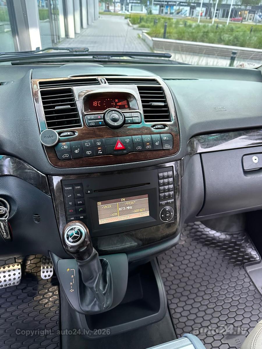 Melns Mercedes-Benz Viano 2011 Tallina, ar dzinēja tilpumu 3.00 L un nobraukumu 400 tūkst. km par 9750 €, foto 29 vietnē AUTOMOTO.COM.LV