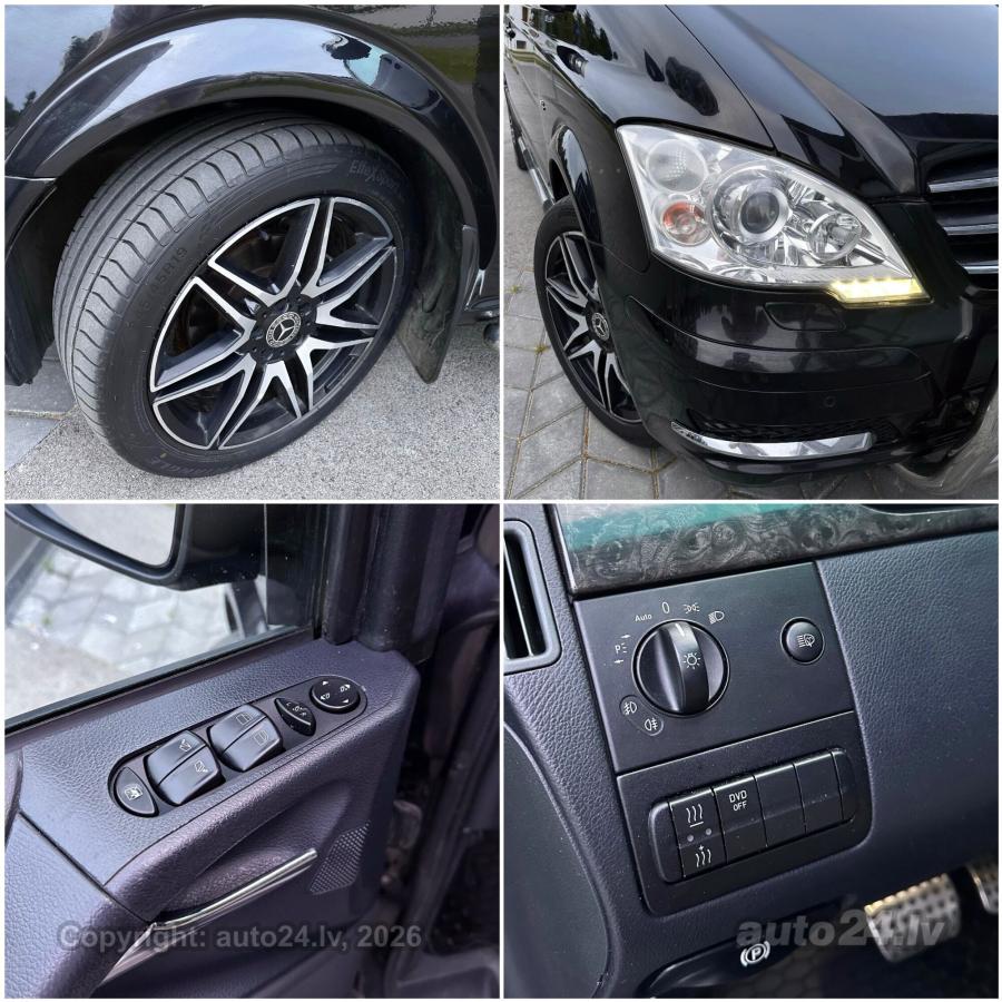 Melns Mercedes-Benz Viano 2011 Tallina, ar dzinēja tilpumu 3.00 L un nobraukumu 400 tūkst. km par 9750 €, foto 31 vietnē AUTOMOTO.COM.LV