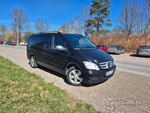 Black Mercedes-Benz Viano 2011 in Tartu, with an engine capacity of 3.00 L and mileage of 370 thousand km for 10700 €, photo 2 on AUTOMOTO.COM.LV