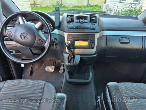 Black Mercedes-Benz Viano 2011 in Tartu, with an engine capacity of 3.00 L and mileage of 370 thousand km for 10700 €, photo 3 on AUTOMOTO.COM.LV