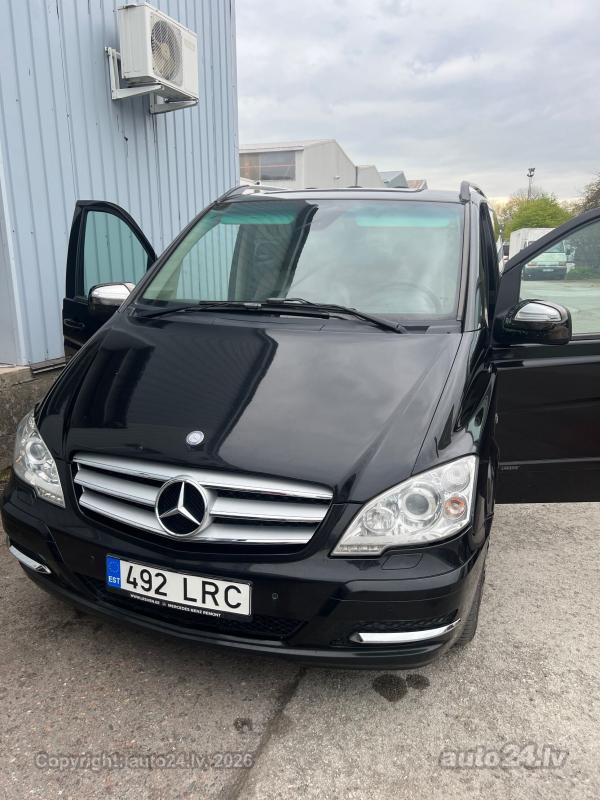 Black Mercedes-Benz Viano 2011 in Tallinn, with an engine capacity of 3.00 L and mileage of 550 thousand km for 12500 €, photo 1 on AUTOMOTO.COM.LV