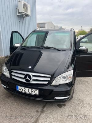 Black Mercedes-Benz Viano 2011 in Tallinn, with an engine capacity of 3.00 L and mileage of 550 thousand km for 12500 €, photo  on AUTOMOTO.COM.LV