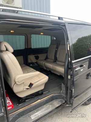 Black Mercedes-Benz Viano 2011 in Tallinn, with an engine capacity of 3.00 L and mileage of 550 thousand km for 12500 €, photo 6 on AUTOMOTO.COM.LV
