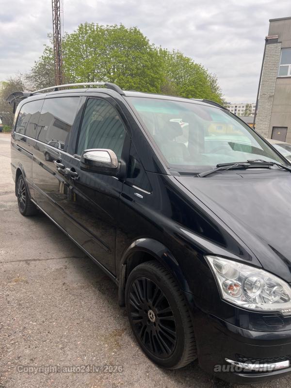 Black Mercedes-Benz Viano 2011 in Tallinn, with an engine capacity of 3.00 L and mileage of 550 thousand km for 12500 €, photo 6 on AUTOMOTO.COM.LV