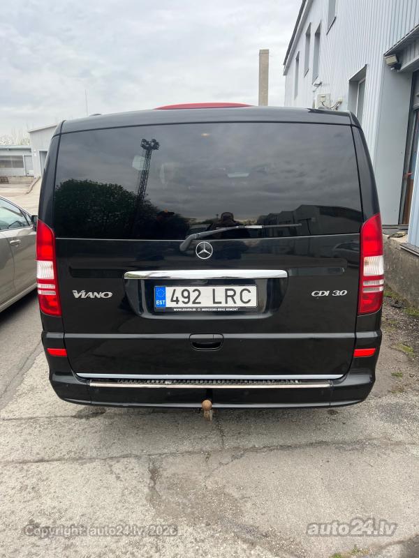 Black Mercedes-Benz Viano 2011 in Tallinn, with an engine capacity of 3.00 L and mileage of 550 thousand km for 12500 €, photo 10 on AUTOMOTO.COM.LV