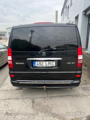 Black Mercedes-Benz Viano 2011 in Tallinn, with an engine capacity of 3.00 L and mileage of 550 thousand km for 12500 €, photo 11 on AUTOMOTO.COM.LV