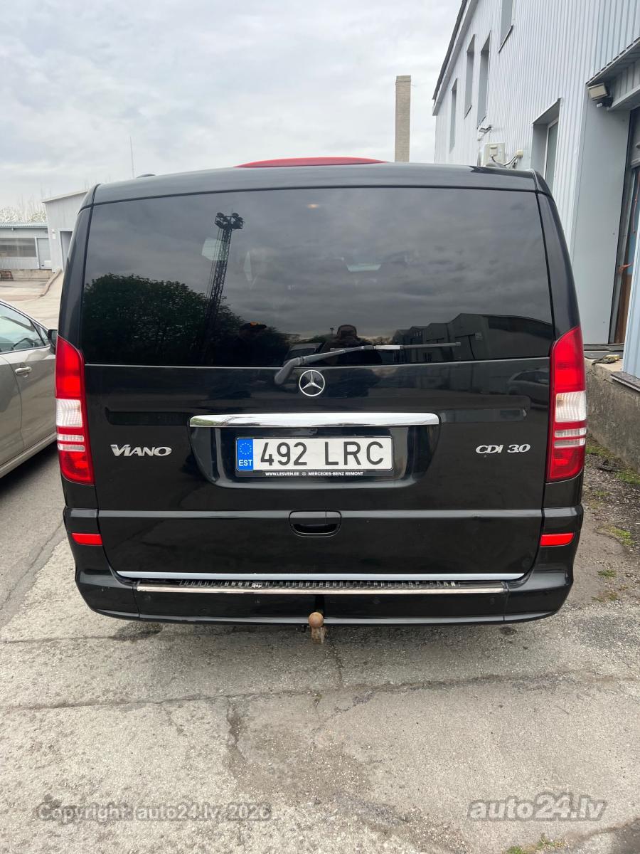 Black Mercedes-Benz Viano 2011 in Tallinn, with an engine capacity of 3.00 L and mileage of 550 thousand km for 12500 €, photo 11 on AUTOMOTO.COM.LV