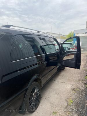 Black Mercedes-Benz Viano 2011 in Tallinn, with an engine capacity of 3.00 L and mileage of 550 thousand km for 12500 €, photo 13 on AUTOMOTO.COM.LV