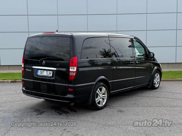 Black Mercedes-Benz Viano 2011 in Tartu, with an engine capacity of 3.00 L and mileage of 550 thousand km for 8500 €, photo 6 on AUTOMOTO.COM.LV