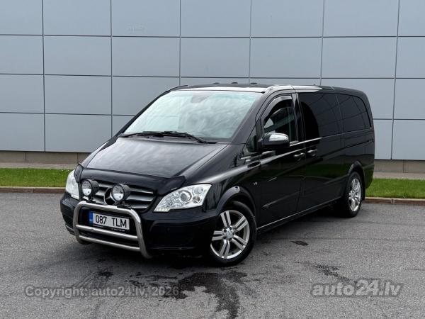 Melns Mercedes-Benz Viano 2011 Tartu, ar dzinēja tilpumu 3.00 L un nobraukumu 550 tūkst. km par 8500 €, foto 1 vietnē AUTOMOTO.COM.LV
