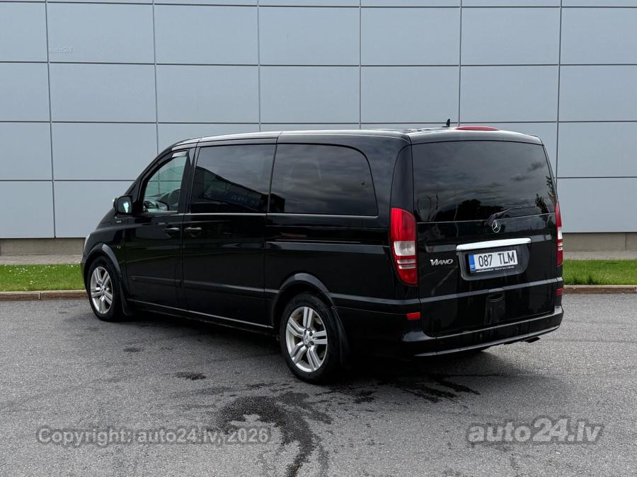 Черный Мерседес Виано 2011 в Тарту, объемом двигателя 3.00 л и пробегом 550 тыс. км за 8500 €, фото 5 на AUTOMOTO.COM.LV