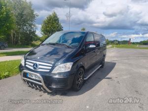 Black Mercedes-Benz Viano 2011 in Rakvere, with an engine capacity of 3.00 L and mileage of 383 thousand km for 13800 €, photo  on AUTOMOTO.COM.LV