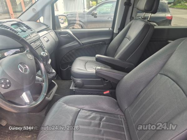 Melns Mercedes-Benz Viano 2011 Rakvere, ar dzinēja tilpumu 3.00 L un nobraukumu 383 tūkst. km par 13800 €, foto 9 vietnē AUTOMOTO.COM.LV