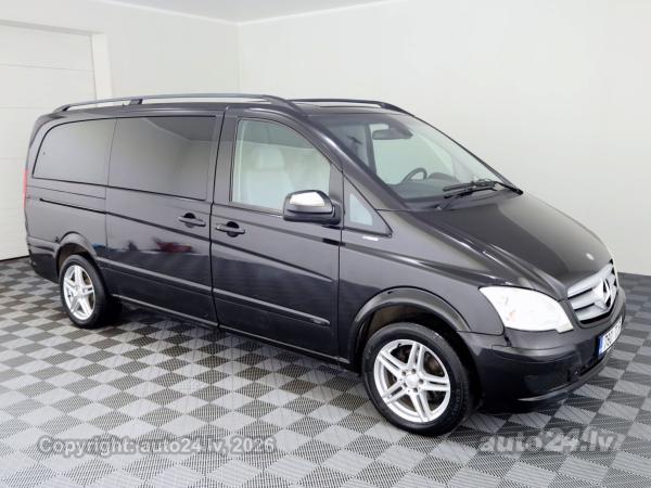 Black Mercedes-Benz Viano 2011 in Tallinn, with an engine capacity of 2.10 L and mileage of 343 thousand km for 5999 €, photo 1 on AUTOMOTO.COM.LV