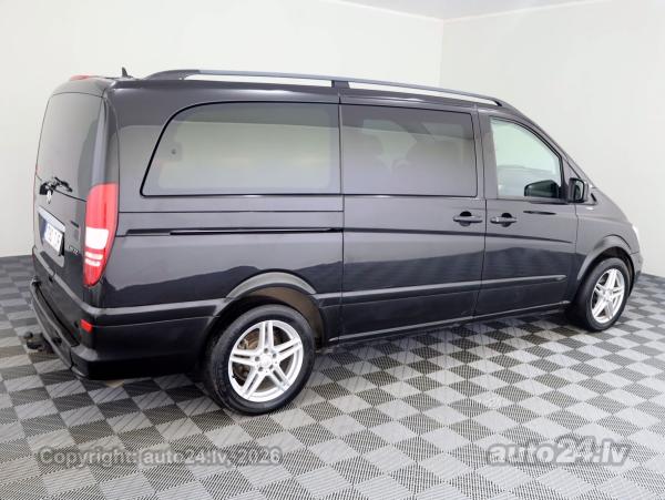 Black Mercedes-Benz Viano 2011 in Tallinn, with an engine capacity of 2.10 L and mileage of 343 thousand km for 5999 €, photo 4 on AUTOMOTO.COM.LV
