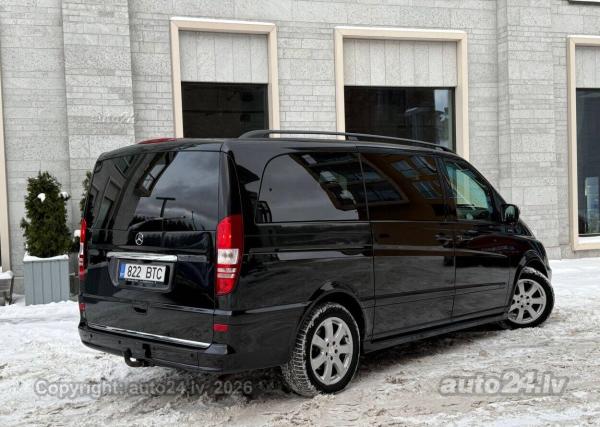 Black Mercedes-Benz Viano 2012 in Tallinn, with an engine capacity of 3.00 L and mileage of 246 thousand km for 16990 €, photo 6 on AUTOMOTO.COM.LV