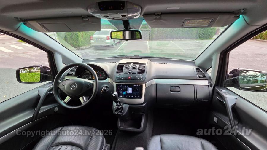 Melns Mercedes-Benz Viano 2012 Tallina, ar dzinēja tilpumu 3.00 L un nobraukumu 297 tūkst. km par 10900 €, foto 11 vietnē AUTOMOTO.COM.LV