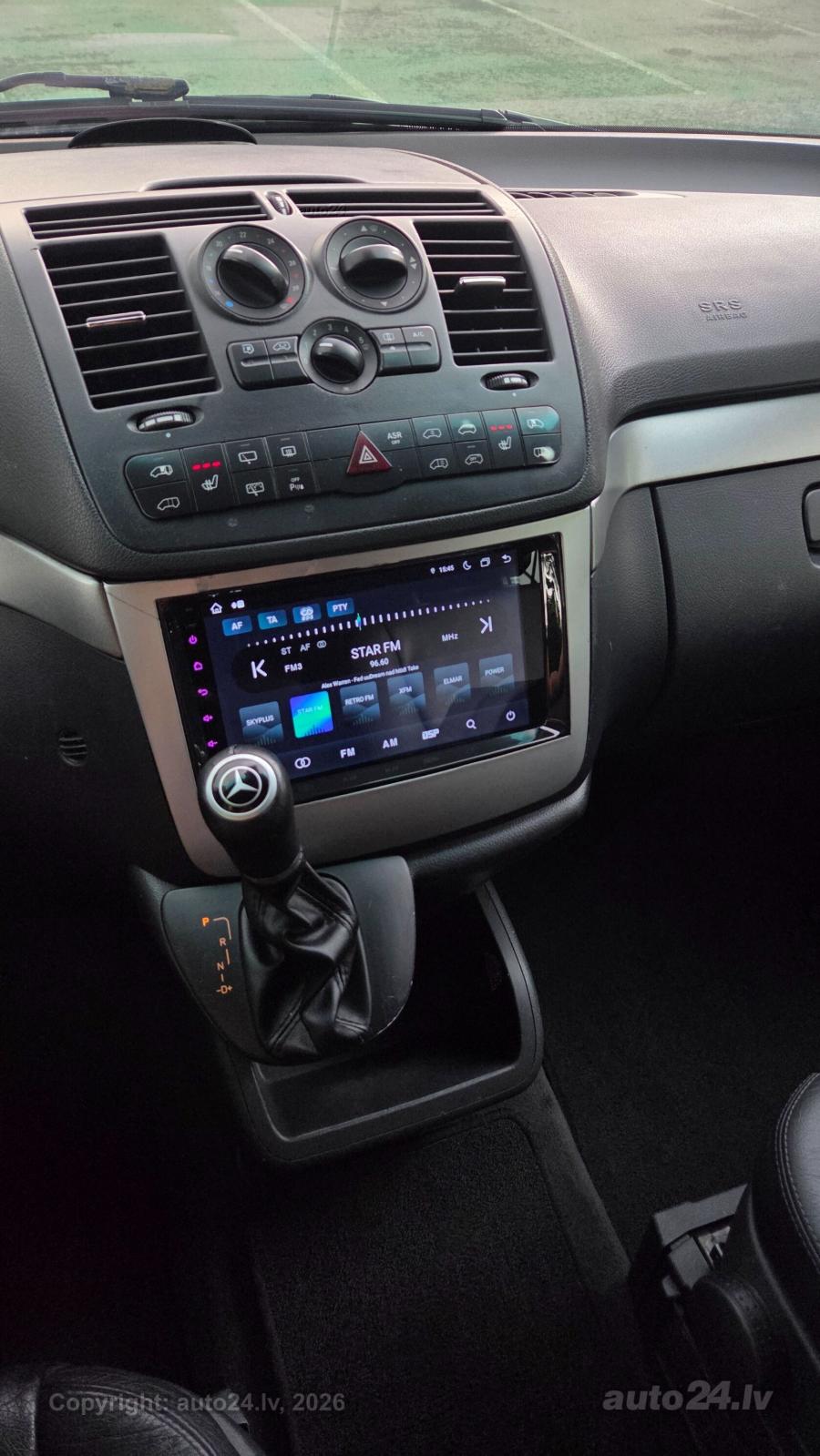 Melns Mercedes-Benz Viano 2012 Tallina, ar dzinēja tilpumu 3.00 L un nobraukumu 297 tūkst. km par 10900 €, foto 14 vietnē AUTOMOTO.COM.LV