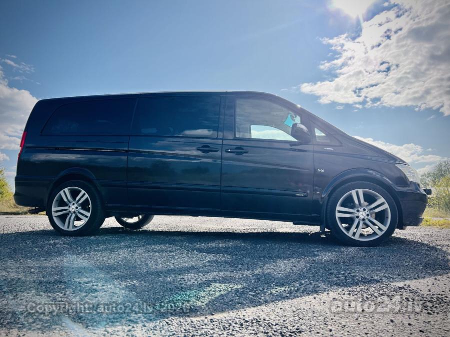 Melns Mercedes-Benz Viano 2012 Rapla, ar dzinēja tilpumu 3.00 L un nobraukumu 415 tūkst. km par 14999 €, foto 5 vietnē AUTOMOTO.COM.LV