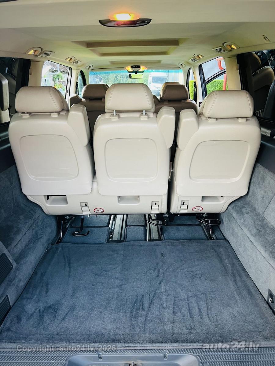 Melns Mercedes-Benz Viano 2012 Rapla, ar dzinēja tilpumu 3.00 L un nobraukumu 415 tūkst. km par 14999 €, foto 9 vietnē AUTOMOTO.COM.LV
