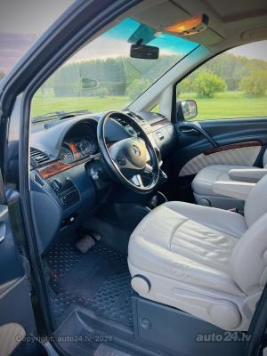 Melns Mercedes-Benz Viano 2012 Rapla, ar dzinēja tilpumu 3.00 L un nobraukumu 415 tūkst. km par 14999 €, foto 12 vietnē AUTOMOTO.COM.LV
