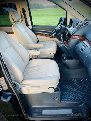 Melns Mercedes-Benz Viano 2012 Rapla, ar dzinēja tilpumu 3.00 L un nobraukumu 415 tūkst. km par 14999 €, foto 13 vietnē AUTOMOTO.COM.LV