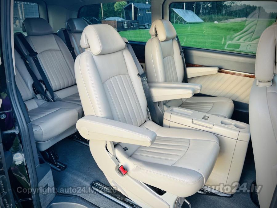 Melns Mercedes-Benz Viano 2012 Rapla, ar dzinēja tilpumu 3.00 L un nobraukumu 415 tūkst. km par 14999 €, foto 14 vietnē AUTOMOTO.COM.LV